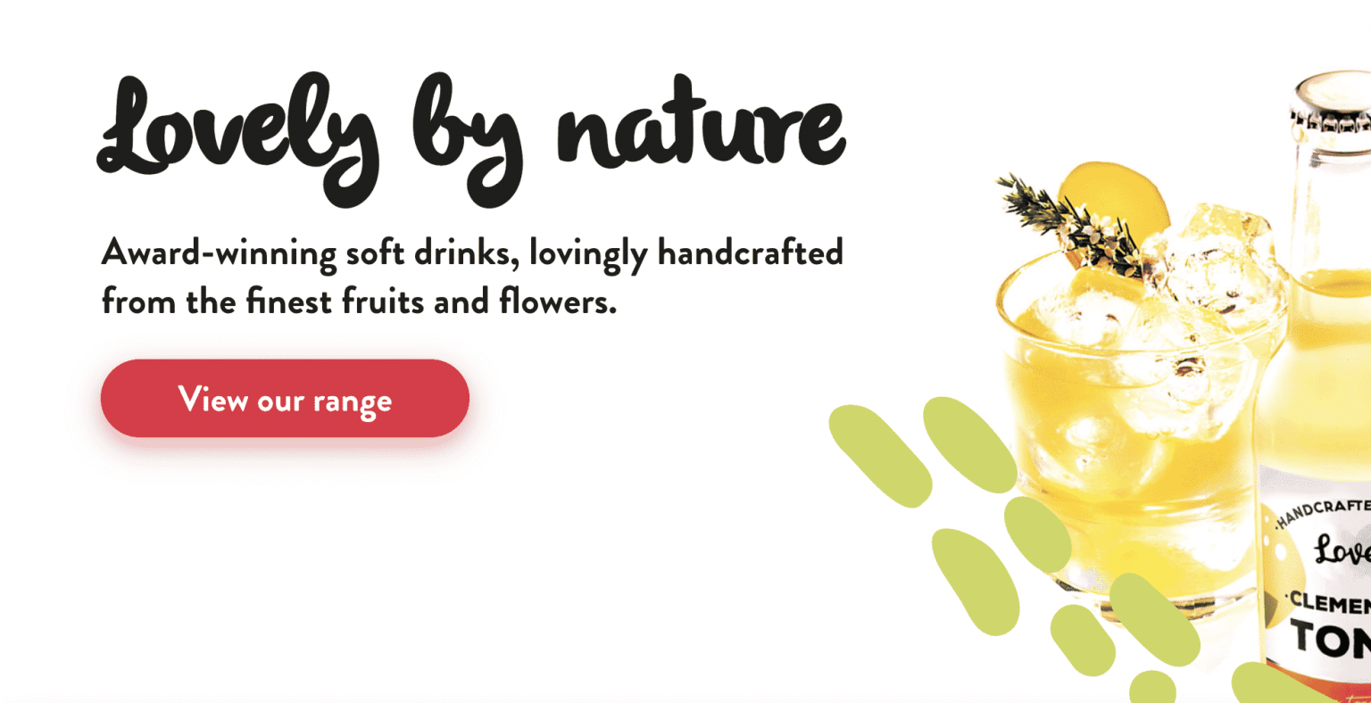 Lovelydrinks.co.uk - Shopwired Website Example